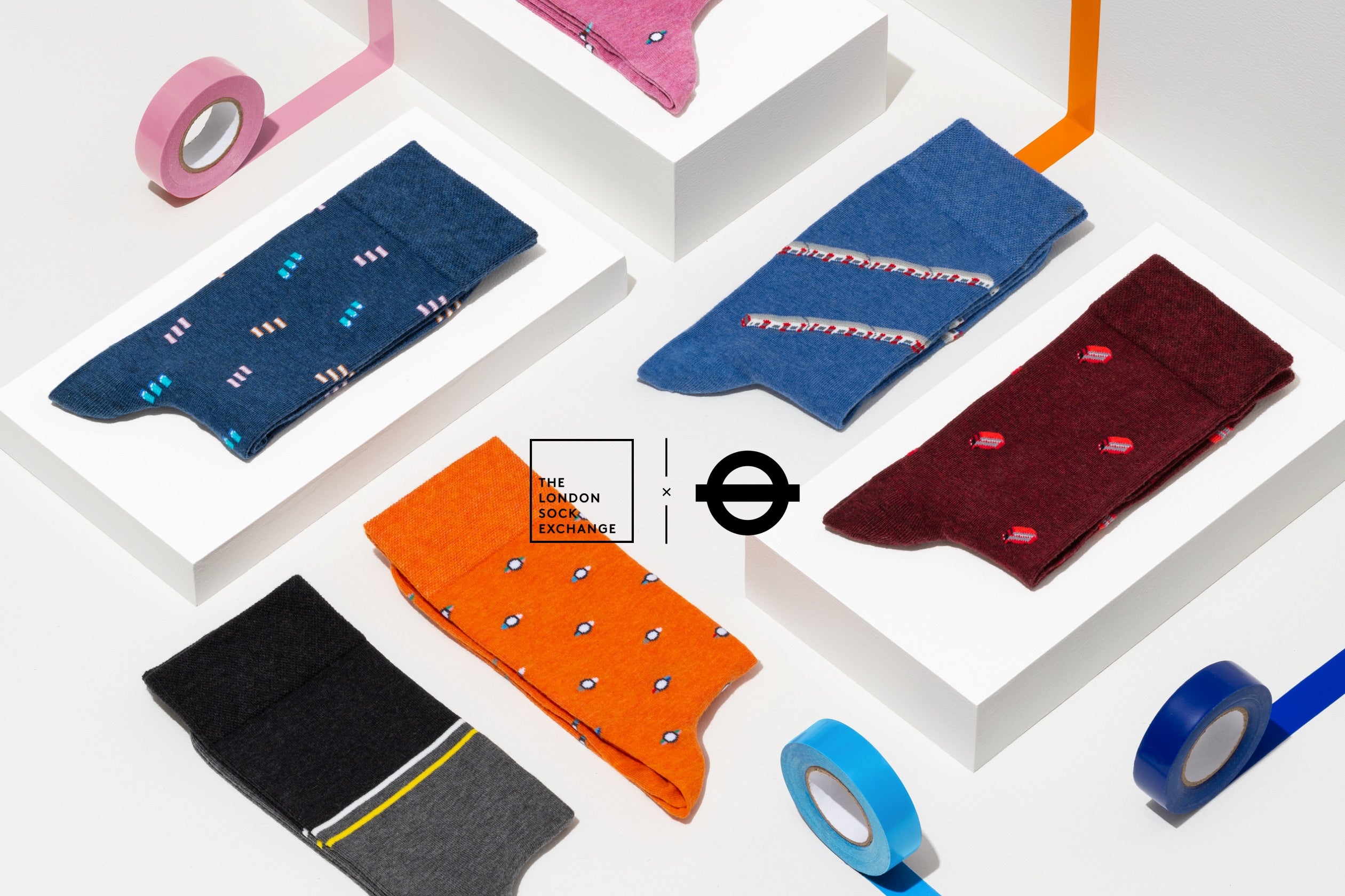 The TfL Collection | Transport for London Socks | The London Sock Exchange